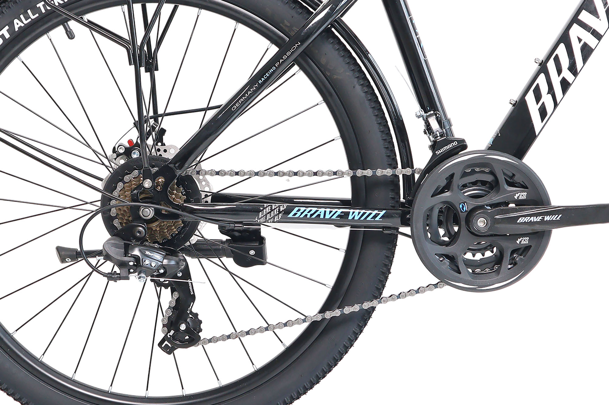 Xe Đạp Địa Hình MTB Brave Will G24 24 Inch