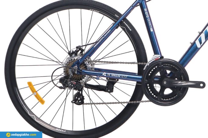 Xe Đạp Đua DTFLY R-070 - Khung Nhôm | Phanh Đĩa Cơ