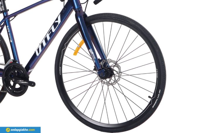 Xe Đạp Đua DTFLY R-070 - Khung Nhôm | Phanh Đĩa Cơ