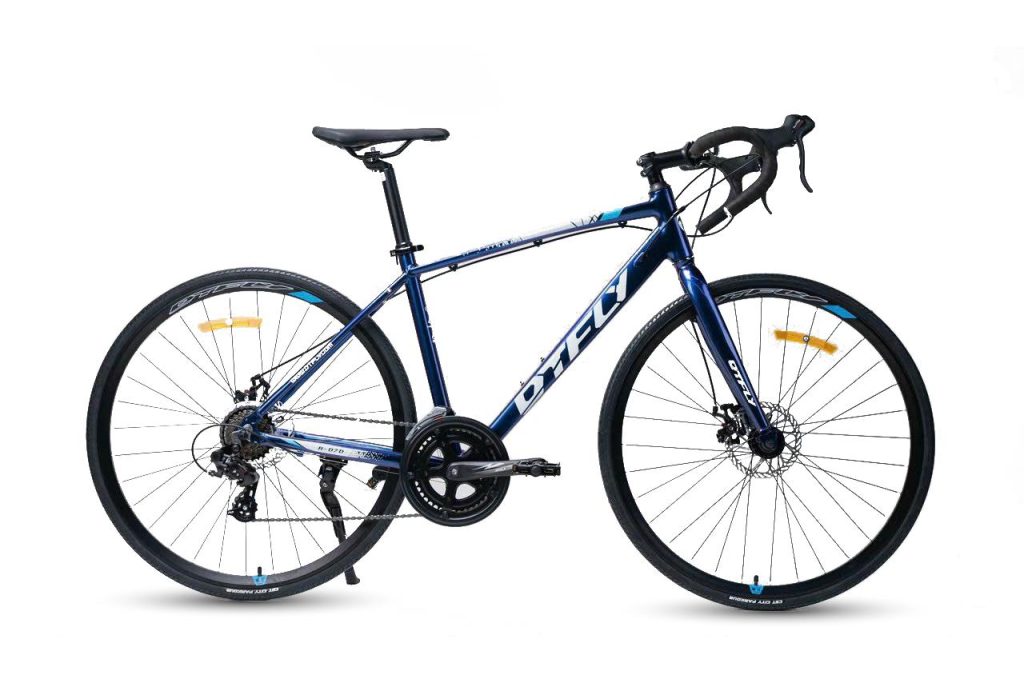 Xe Đạp Đua DTFLY R-070 - Khung Nhôm | Phanh Đĩa Cơ