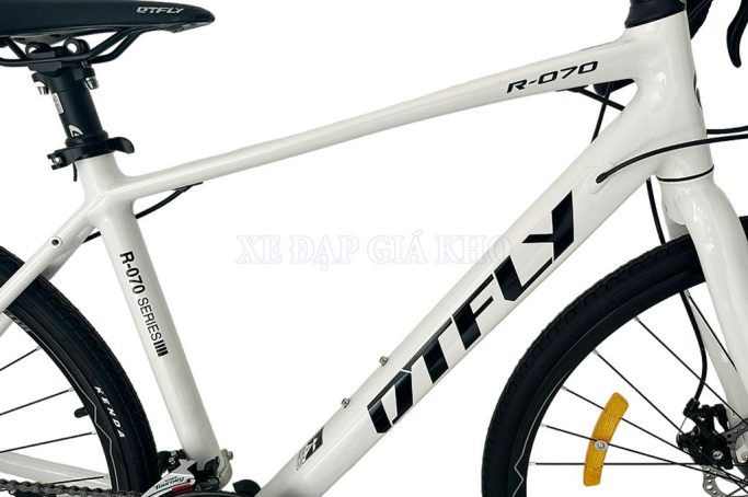 Xe Đạp Đua DTFLY R-070 - Khung Nhôm | Phanh Đĩa Cơ