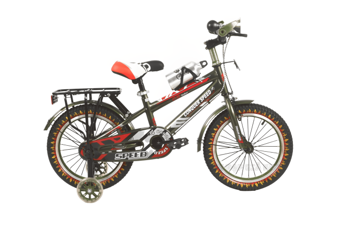 Xe Đạp Trẻ Em Conquer Speed Vành Nhôm 16 Inch - Cao cấp