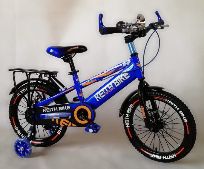 Xe Đạp Trẻ Em 16 Inch KEITH BIKE - Thắng Đĩa - Màu Đỏ