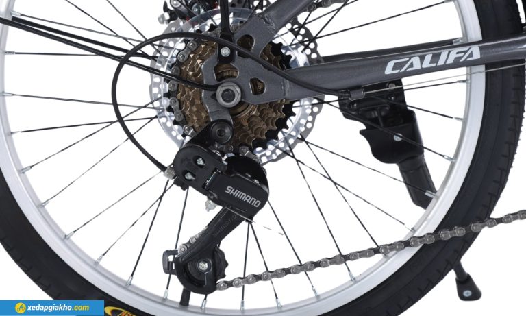 Xe Đạp Gấp Califa CG20 - Khung Thép | Phanh Đĩa