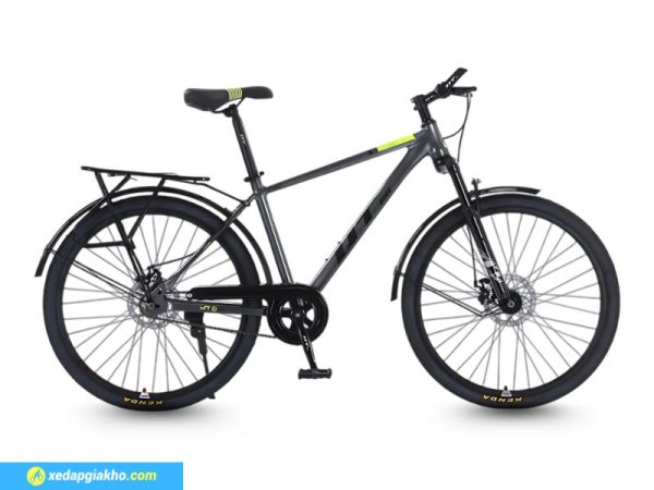 Xe Đạp Địa Hình MTB QT Bike QT140 24 Inch - Phanh đĩa cơ
